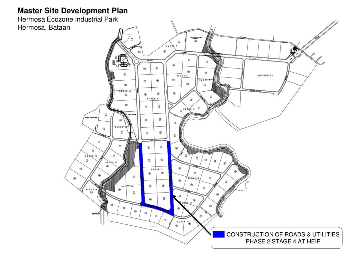 Hermosa Ecozone Industrial Park- Construction Of Roadways And ...