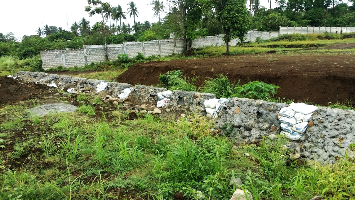 Construction Of Rubble Masonry Wall Phase 1 Light Industry And Science ...